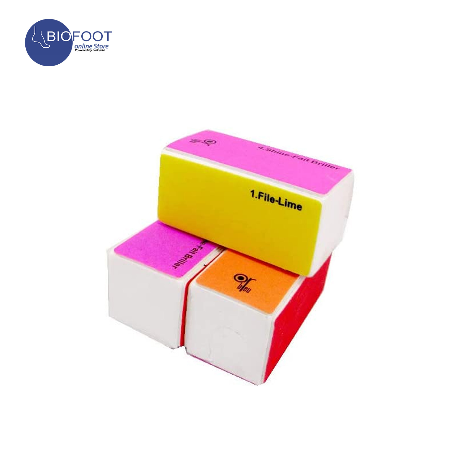 Buy Or Bleu CT-439 4 way Mini nail buffers Online Dubai UAE | Linkarta