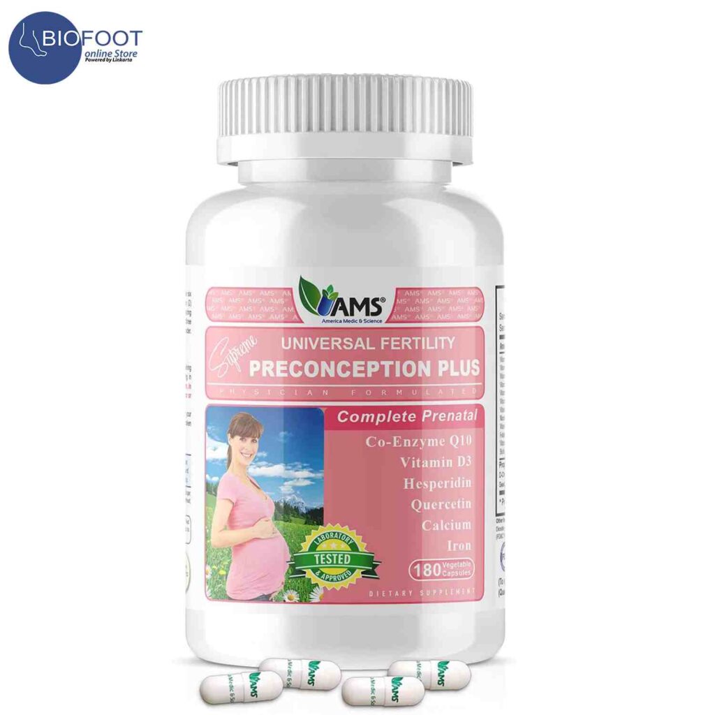 AMS Preconception Plus Female 180caps Online Shopping Dubai, UAE | Linkarta