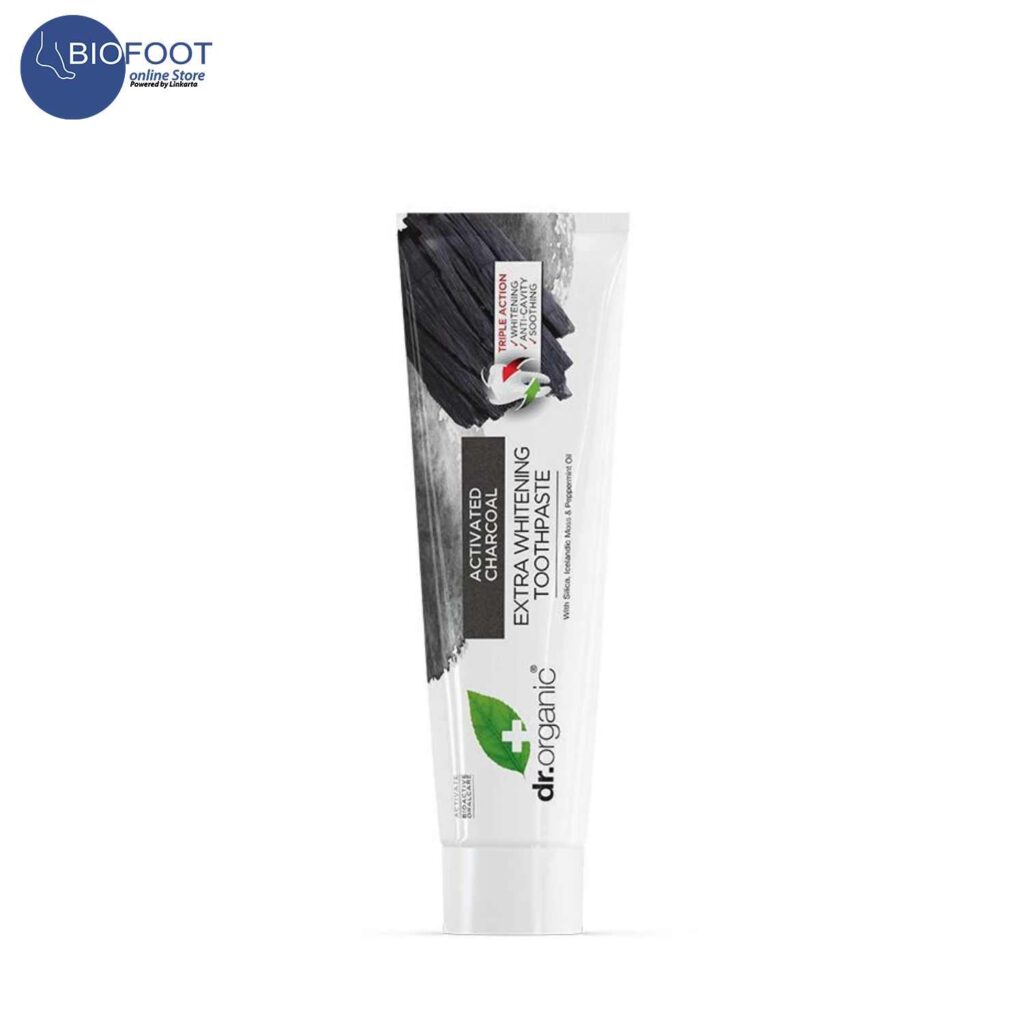 Buy Dr.Organic Charcoal Toothpaste 100ml Online Dubai UAE | Linkarta