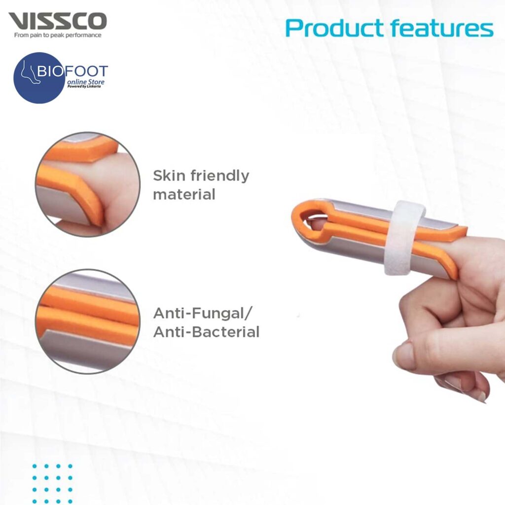 Buy VISSCO CORE Cot Finger Splint Universal Size Online Dubai UAE ...