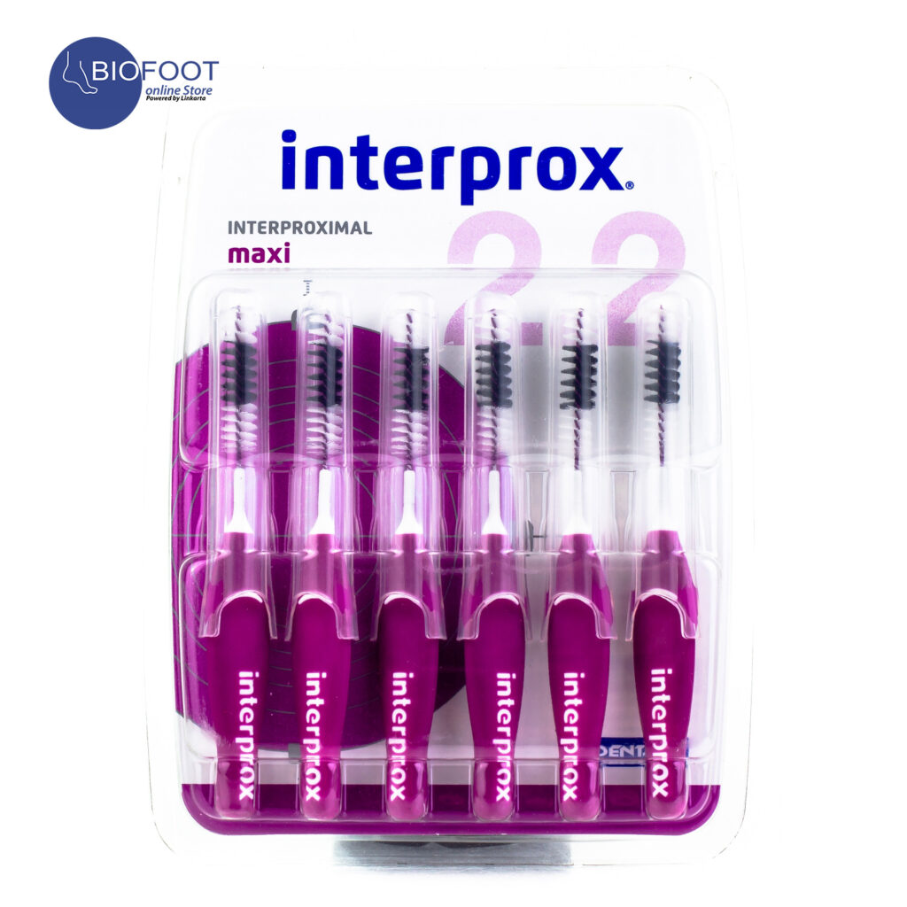 Buy Interprox Interdental Purple Maxi Pack Brushes 2.2 6pcs Online ...
