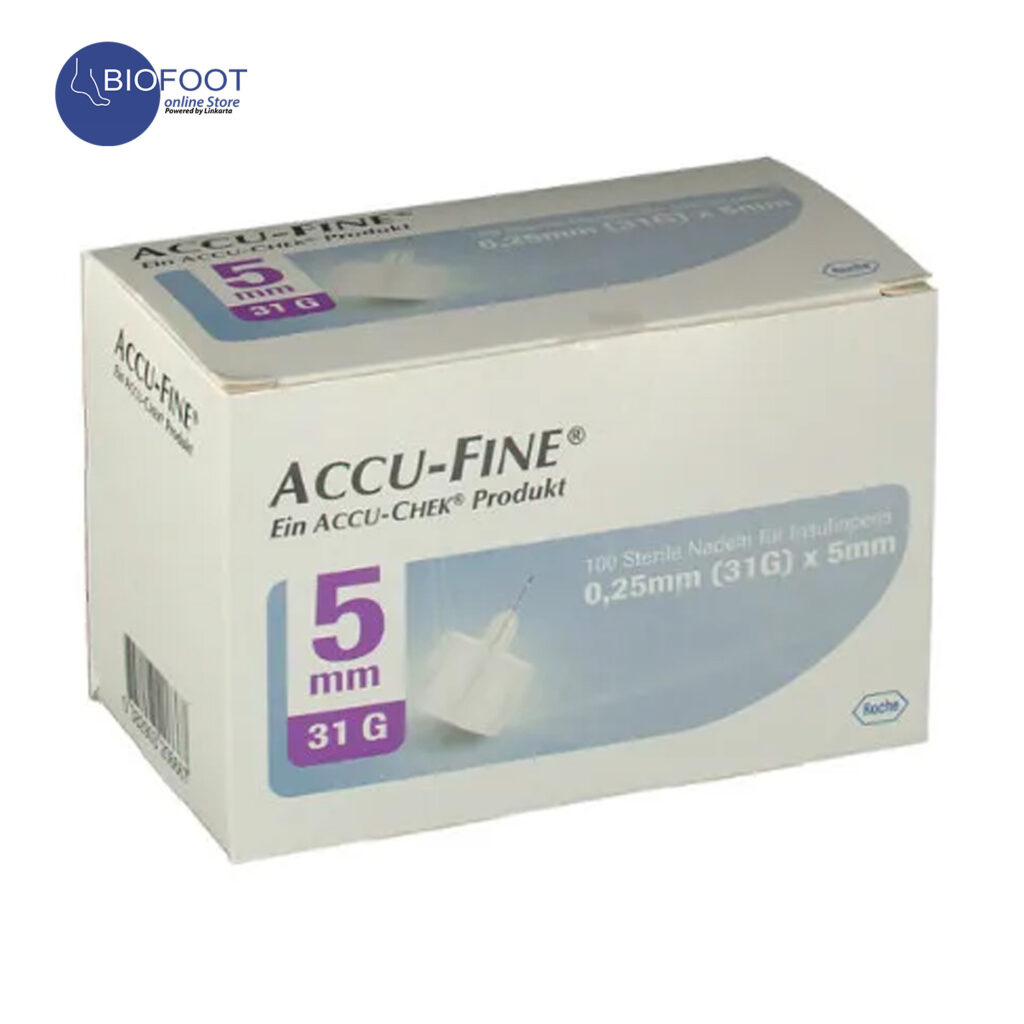 Buy Accu chek Accu-Fine 0.25mm (31G) x 5mm Online Dubai UAE | Linkarta