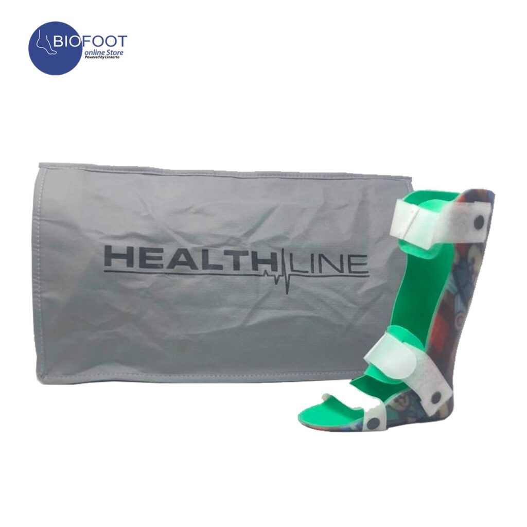 Buy Health Line Kids AFO Drop Foot Brace for Child Toddler Ankle Foot ...