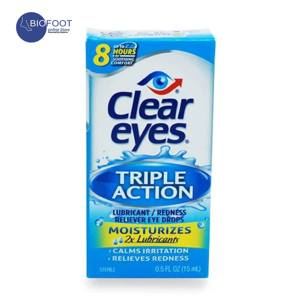 Buy Clear Eyes Triple Action Drops 15ml Online Dubai UAE | Linkarta