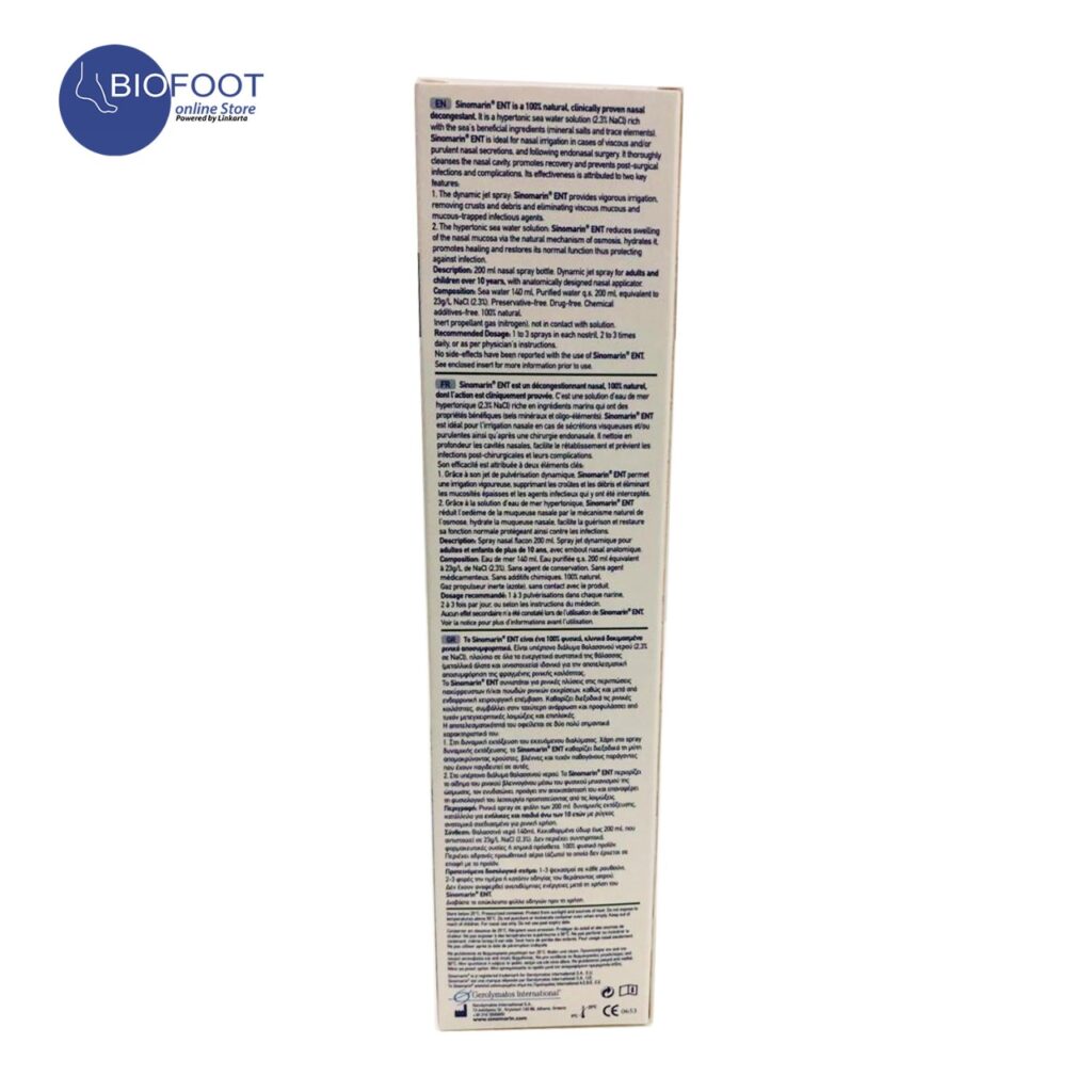 Buy Sinomarin E.N.T. Nose Care Spray 200ml Online Dubai UAE | Linkarta