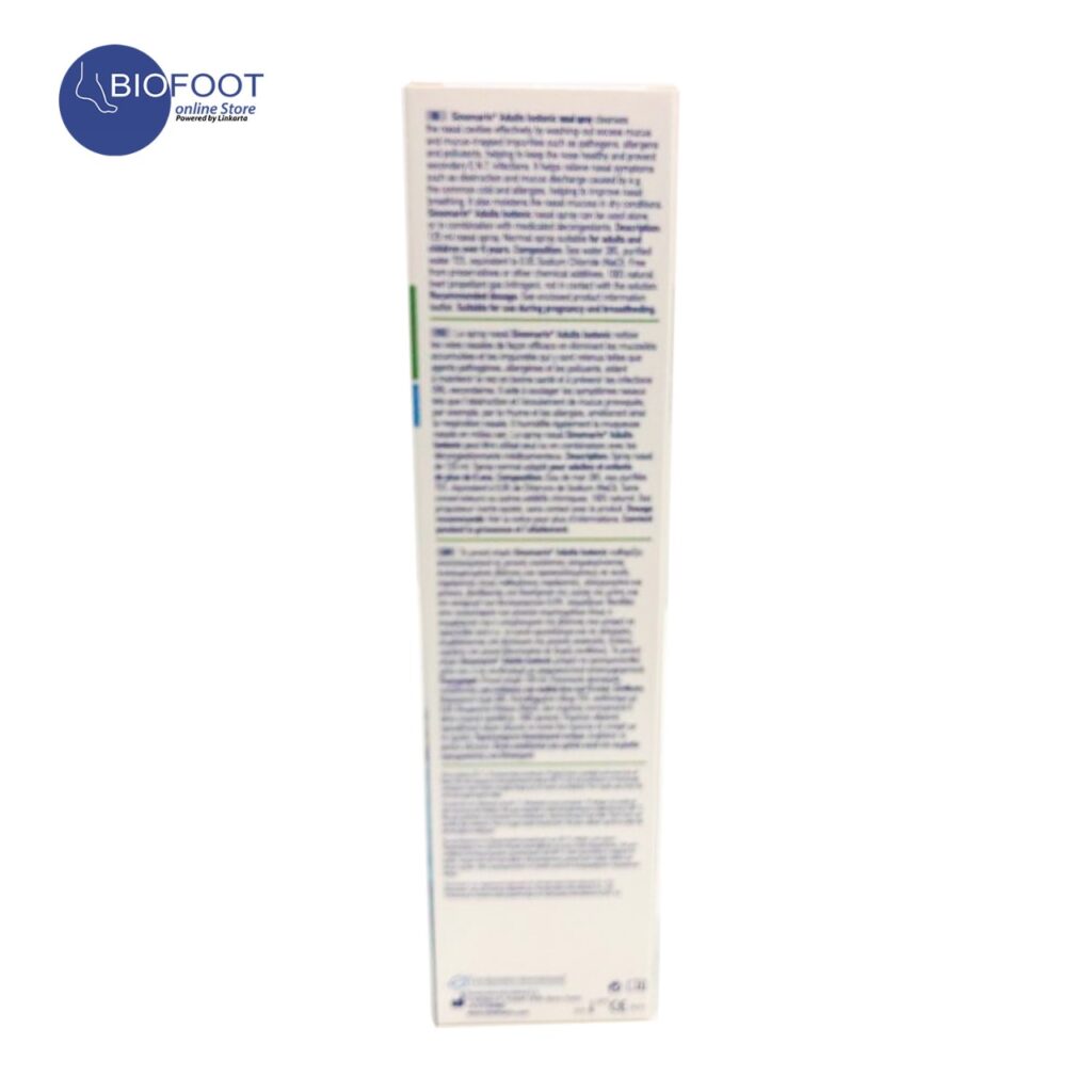 Buy Sinomarin Adult's Isotonic Nasal Daily Care 0.9% 125ml Online Dubai ...