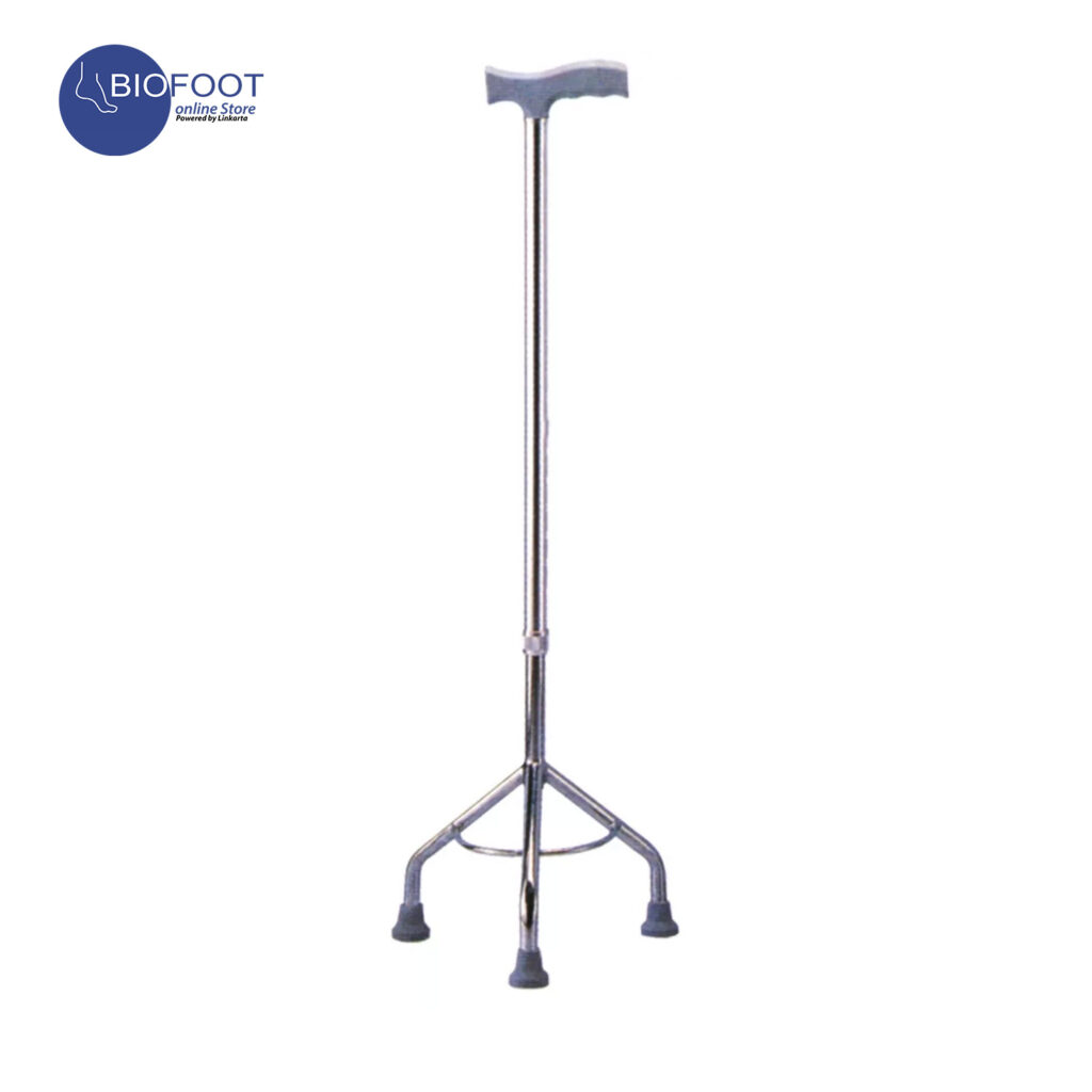 Buy Adjustable Aluminum Tripod 3-Legged Cane Stick Online Dubai UAE ...