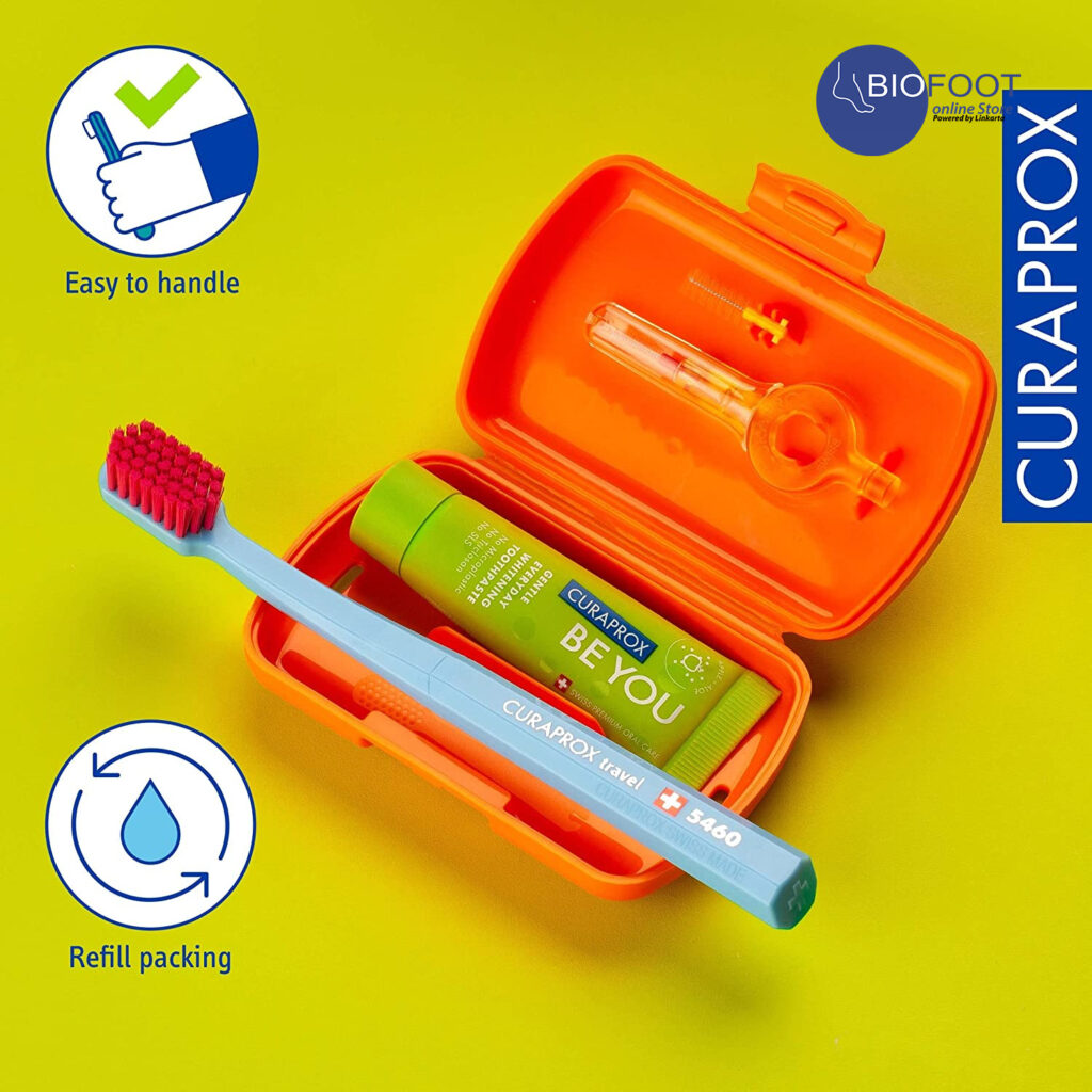 Curaprox Travel Set Orange Online Shopping Dubai, UAE | Linkarta