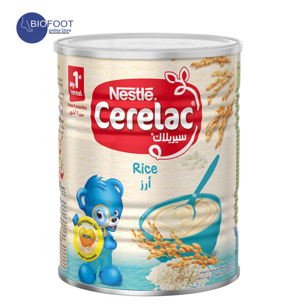 Buy Nestle Cerelac Rice from 6 Months 400g Online Dubai UAE | Linkarta