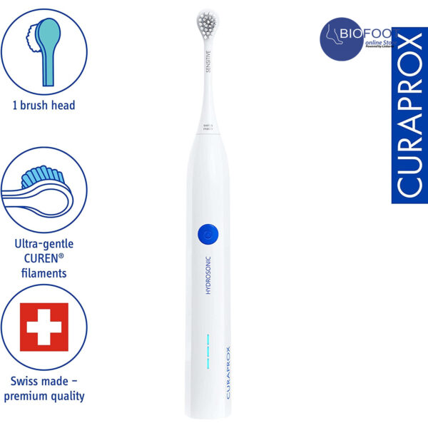 Curaprox Hydrosonic Easy Sonic Electric Toothbrush Online Shopping ...