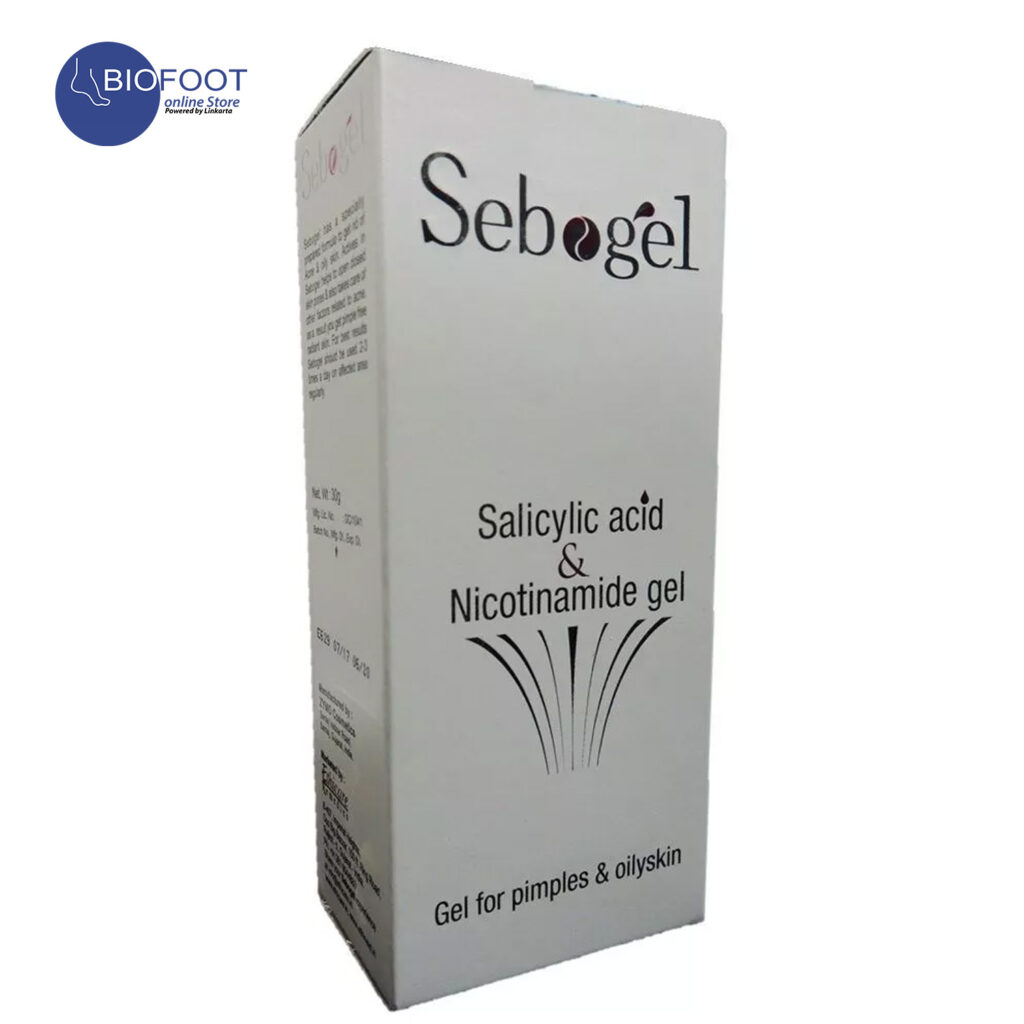Buy Sebogel Salicylic Acid Nicotinamide Gel 30g Online Dubai UAE | Linkarta