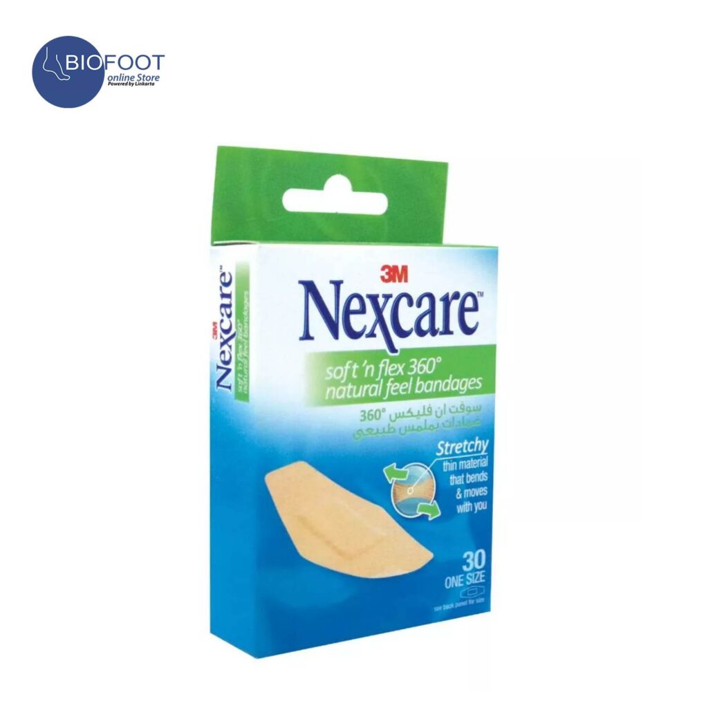 Buy Nexcare Soft'n Flex 360 Natural Feel Bandage 30 One Size Online ...