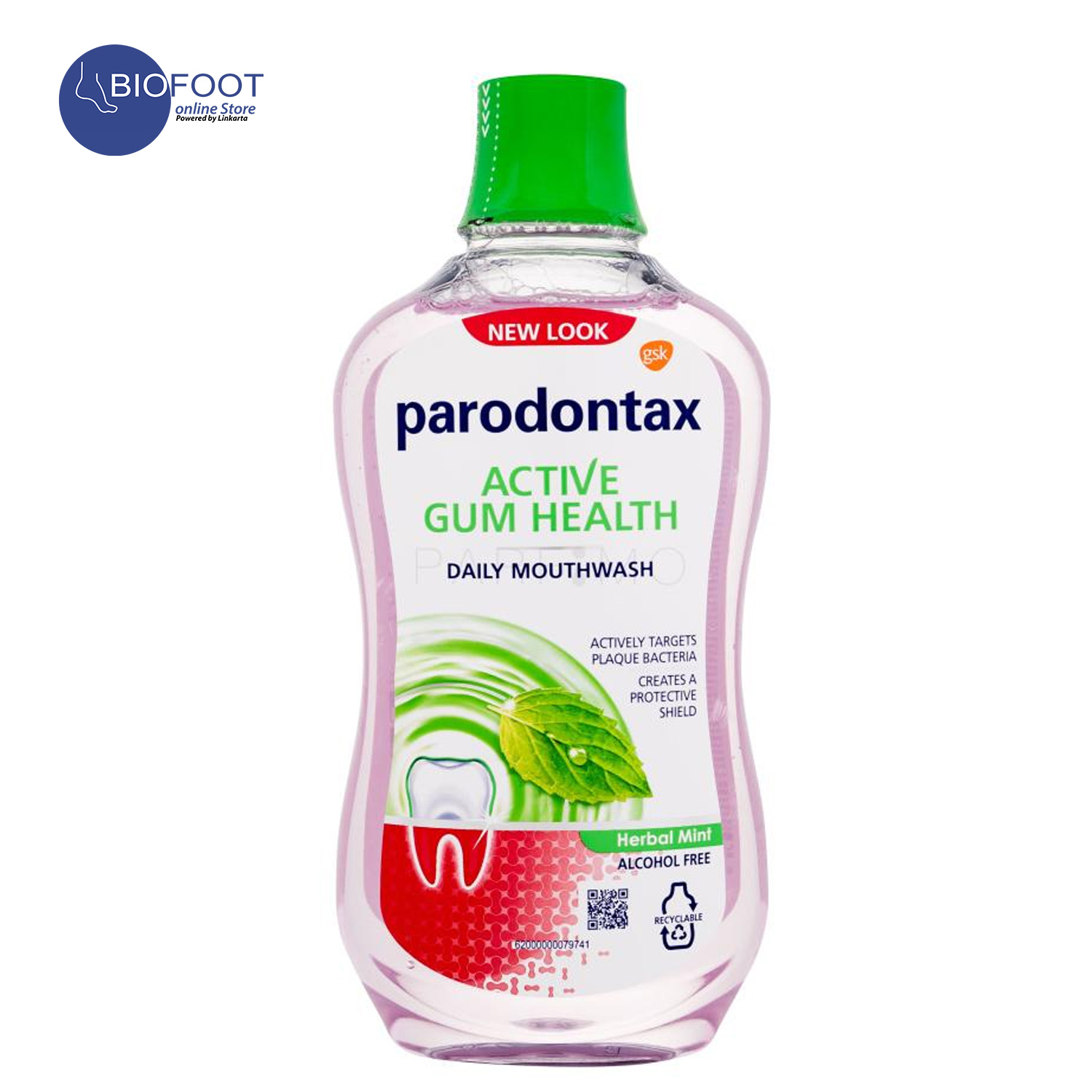 Buy Parodontax Daily Gum Care Mouthwash Fresh mint 500ml Online Dubai ...