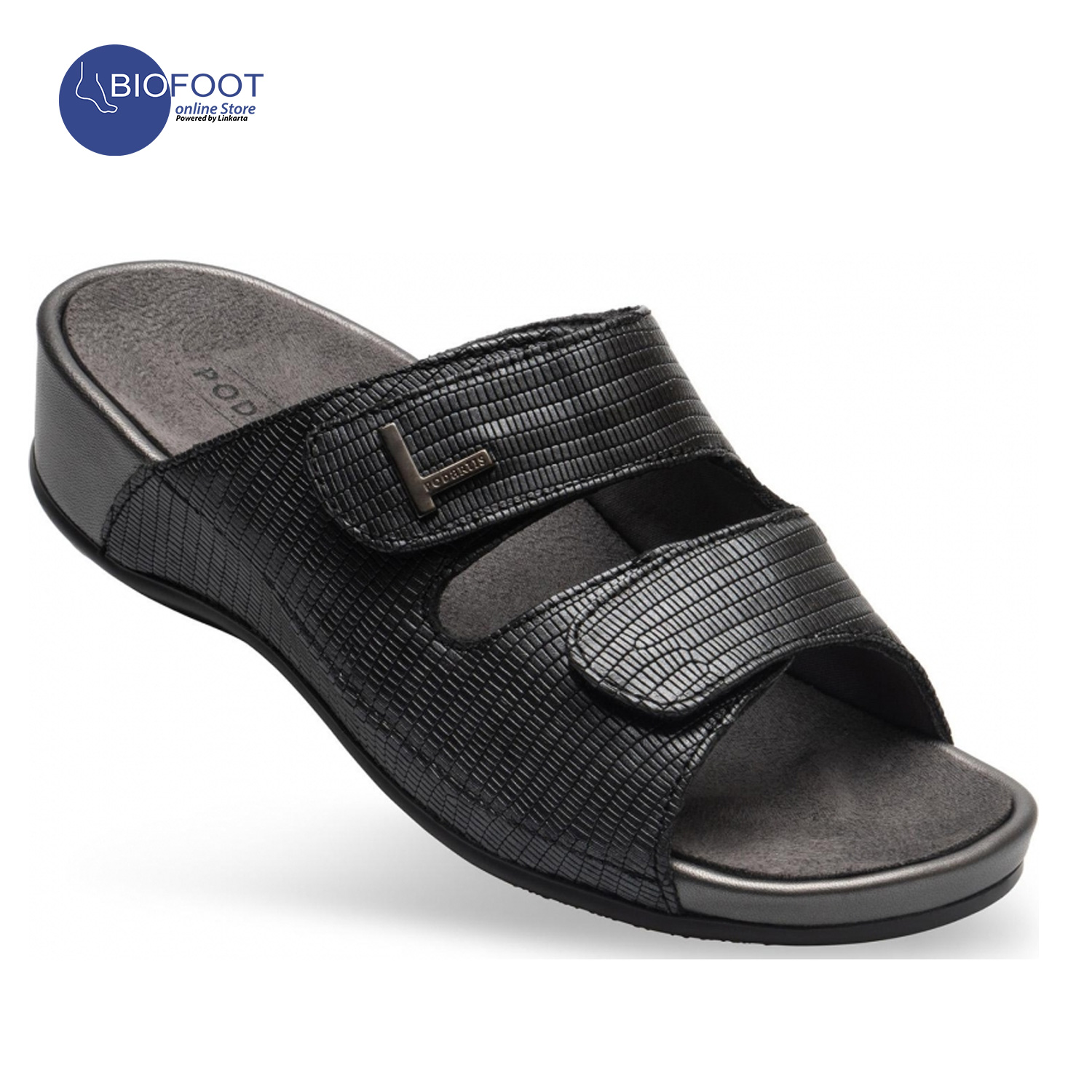 Buy Podartis Positano Tejus Dark Iron Women's Orthopedic Slippers ...