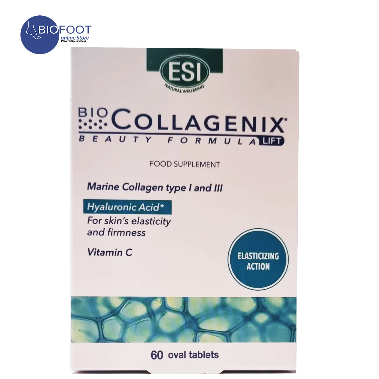 Buy ESI BioCollagenix Food Supplement Marine Collagen Type 1 and 3 60 ...