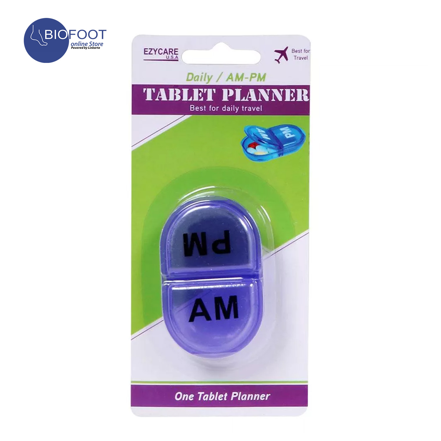 Buy Ezycare Daily AM/PM Tablet Planner 17433 Online Dubai UAE | Linkarta